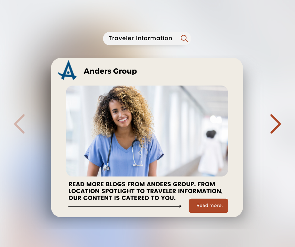 Travel Healthcare Jobs Blog - Anders Group Resources